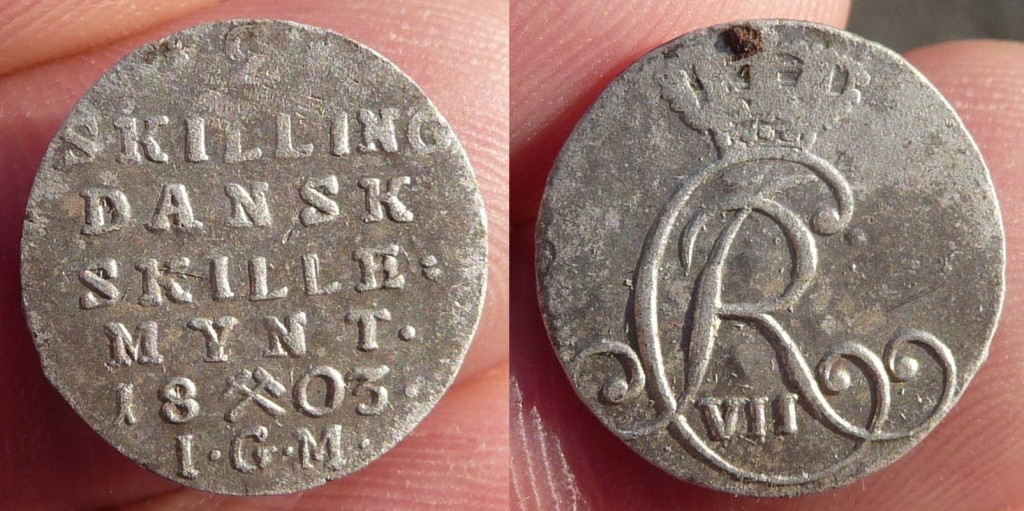 2 Skilling 1803 - Norges Metallsøkerforening | Museum
