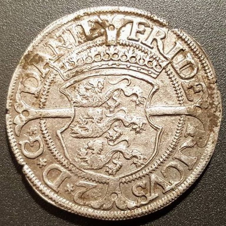 1 Mark 1563 Frederik II - Norges Metallsøkerforening | Museum