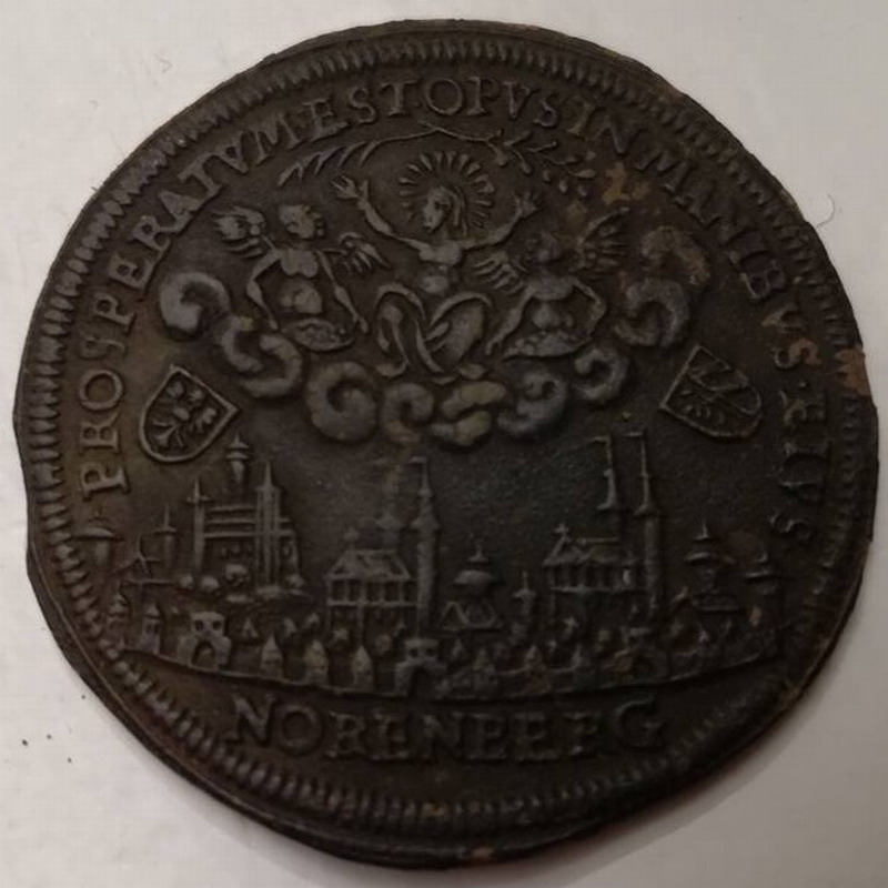 Nürnberg jeton 1600-1700 - Norges Metallsøkerforening | Museum