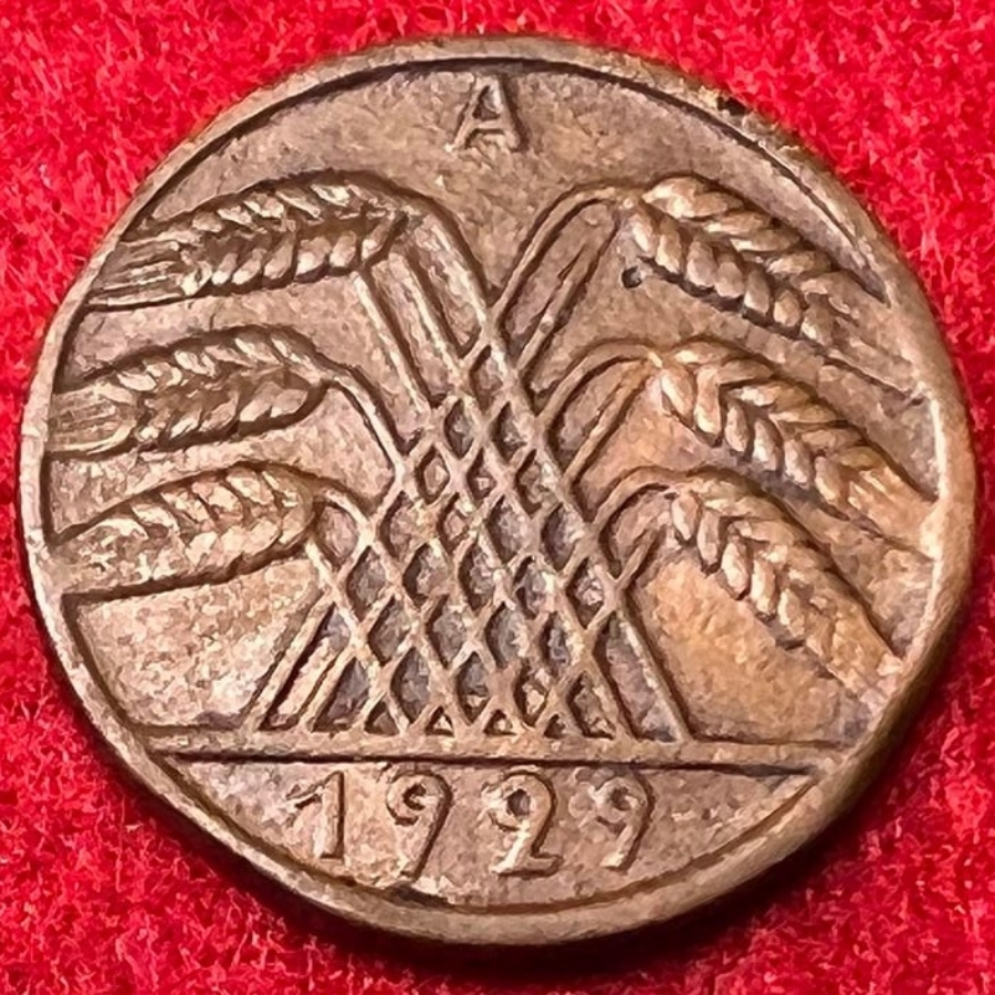 10 Reichspfennig 1929 (Berlin) - Norges Metallsøkerforening | Museum