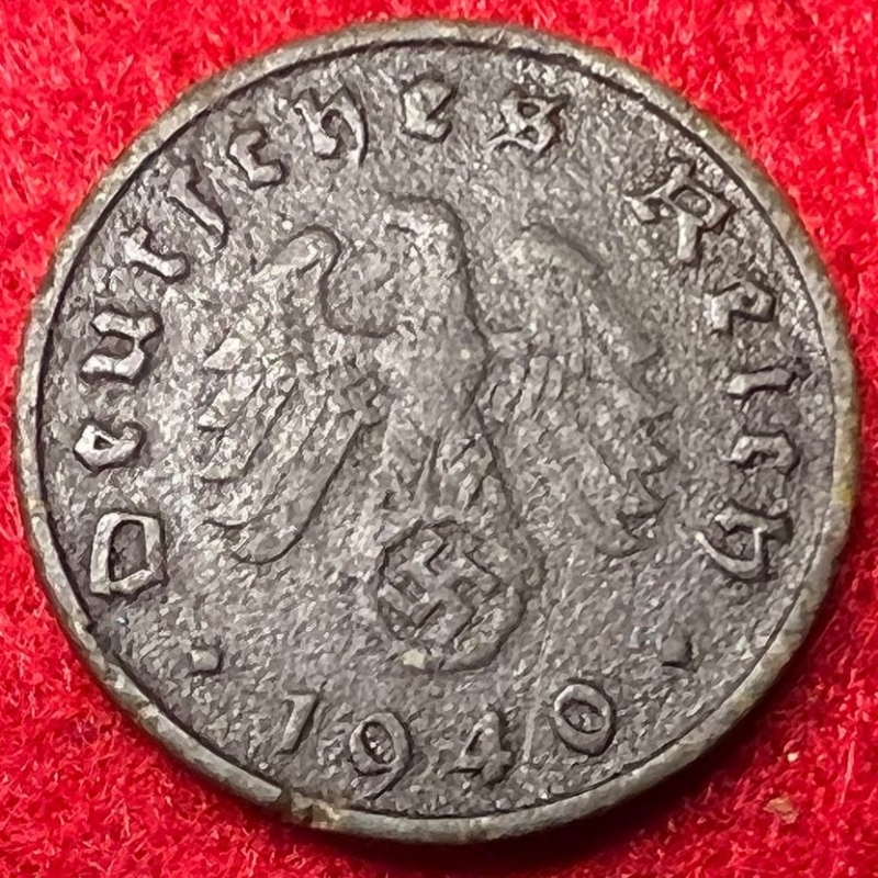 10 Reichspfennig 1940 (Berlin) - Norges Metallsøkerforening | Museum