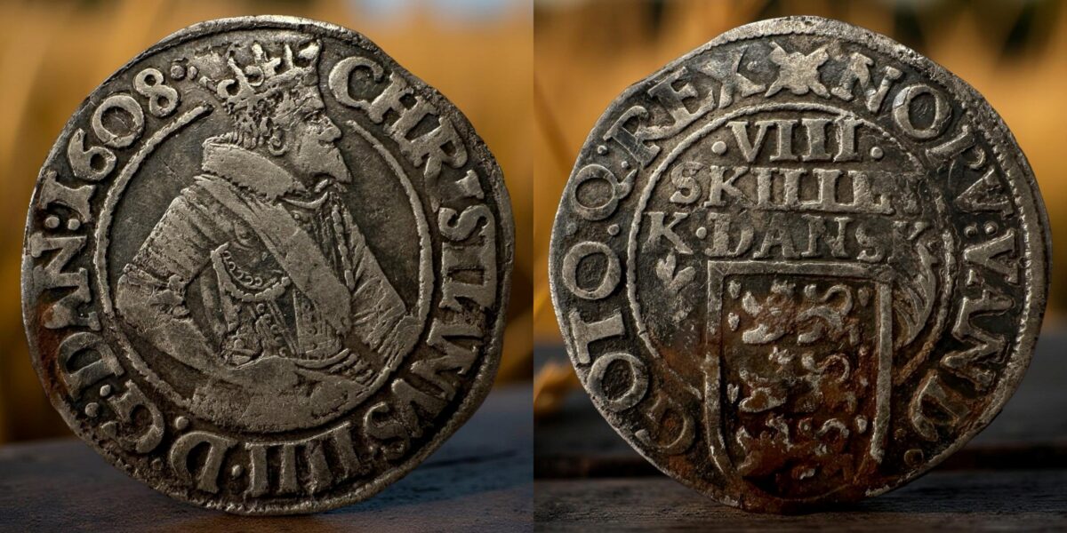 8 Skilling 1608 - Norges Metallsøkerforening | Museum