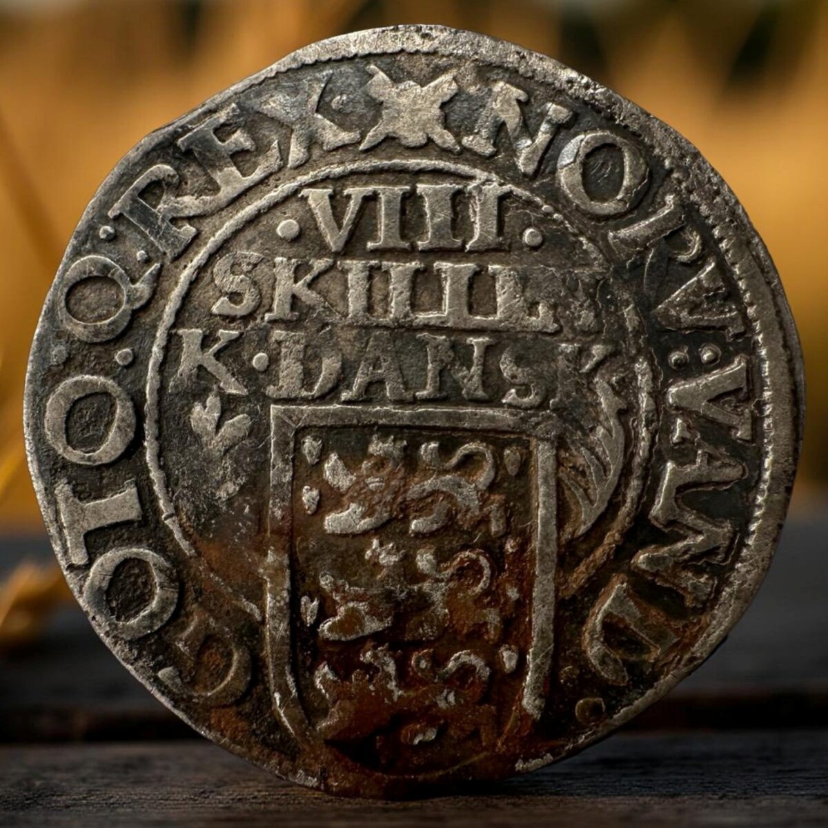 8 Skilling 1608 - Norges Metallsøkerforening | Museum